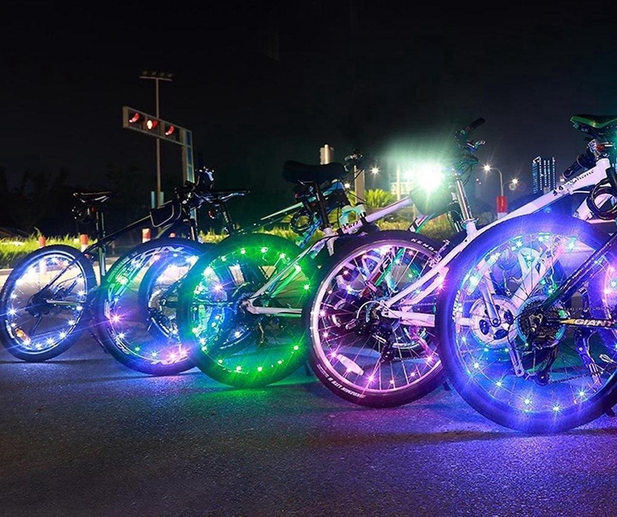 Kleurrijk - Fietsverlichting - Set Van 2 -kleurrijk- Fiets Licht ...