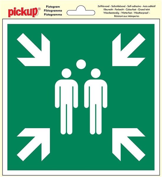 Pickup Pictogram 20x20 cm - verzamelplaats | bol