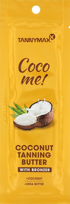 Coconut Tanning Butter + bronzer 5x 15 ml VOOR DE THUIS ZONNEBANK ...