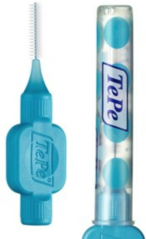TePe Interdentale Ragers Original 0,6 mm Blauw blister à 8 stuks | bol.com