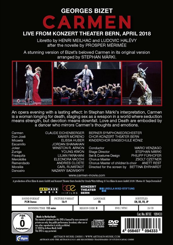 Carmen/DVD (Dvd) | Dvd's | bol.com