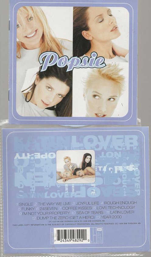 Popsie - Popsie, Popsie | CD (album) | Muziek | bol