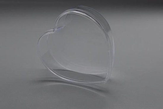 Plastic Hart 14 cm / per 6 stuks | bol