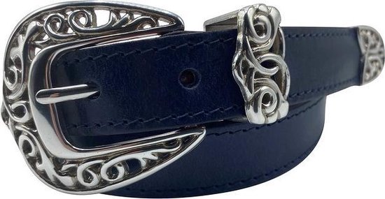 Primavera Navy Dames riem - Broekriem Dames - Dames riem - Dames riemen ...