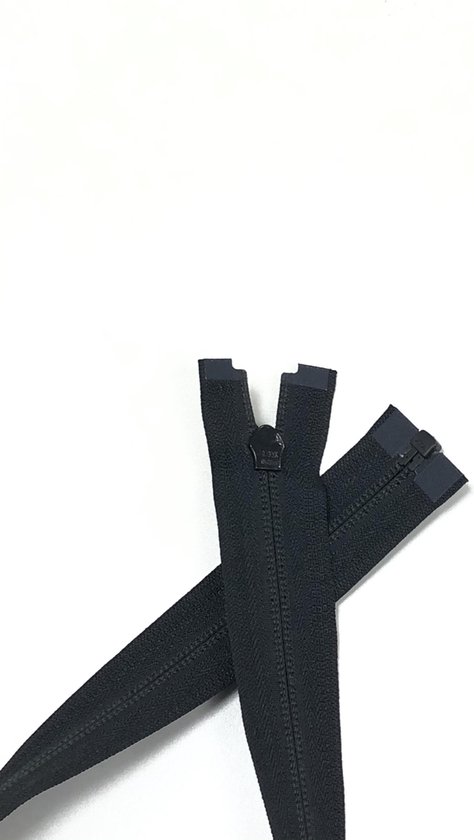 YKK rits, Deelbaar spiraal 75 cm Zwart | bol