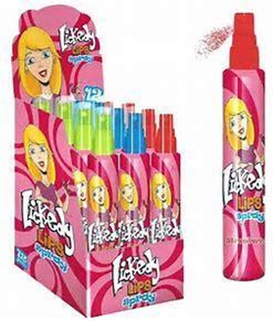 Lickedy Lips Spray 60 ml - 12 Stuks | bol