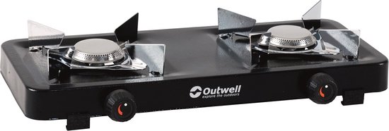 Outwell Appetizer 2-Burner Campingkooktoestel - Black | bol