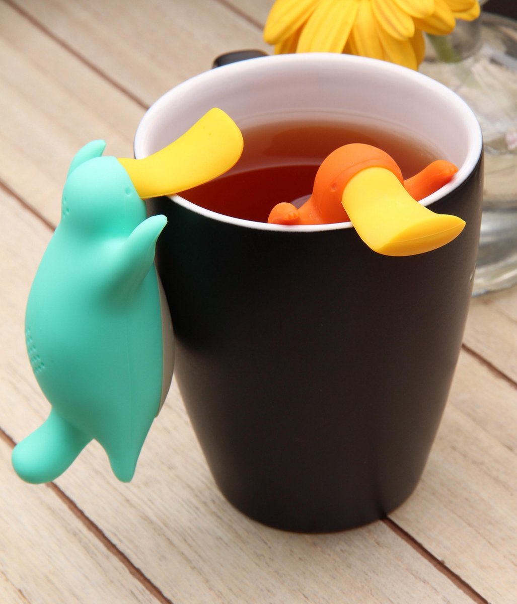 Seasonway Thee ei Vogelbekdier - Thee ei voor losse thee - Theefilter ...