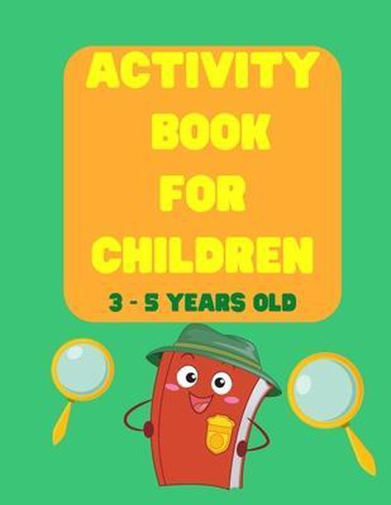 Activity Book for Children 3-5 Years Old, Lena Bidden | 9782192041665 ...