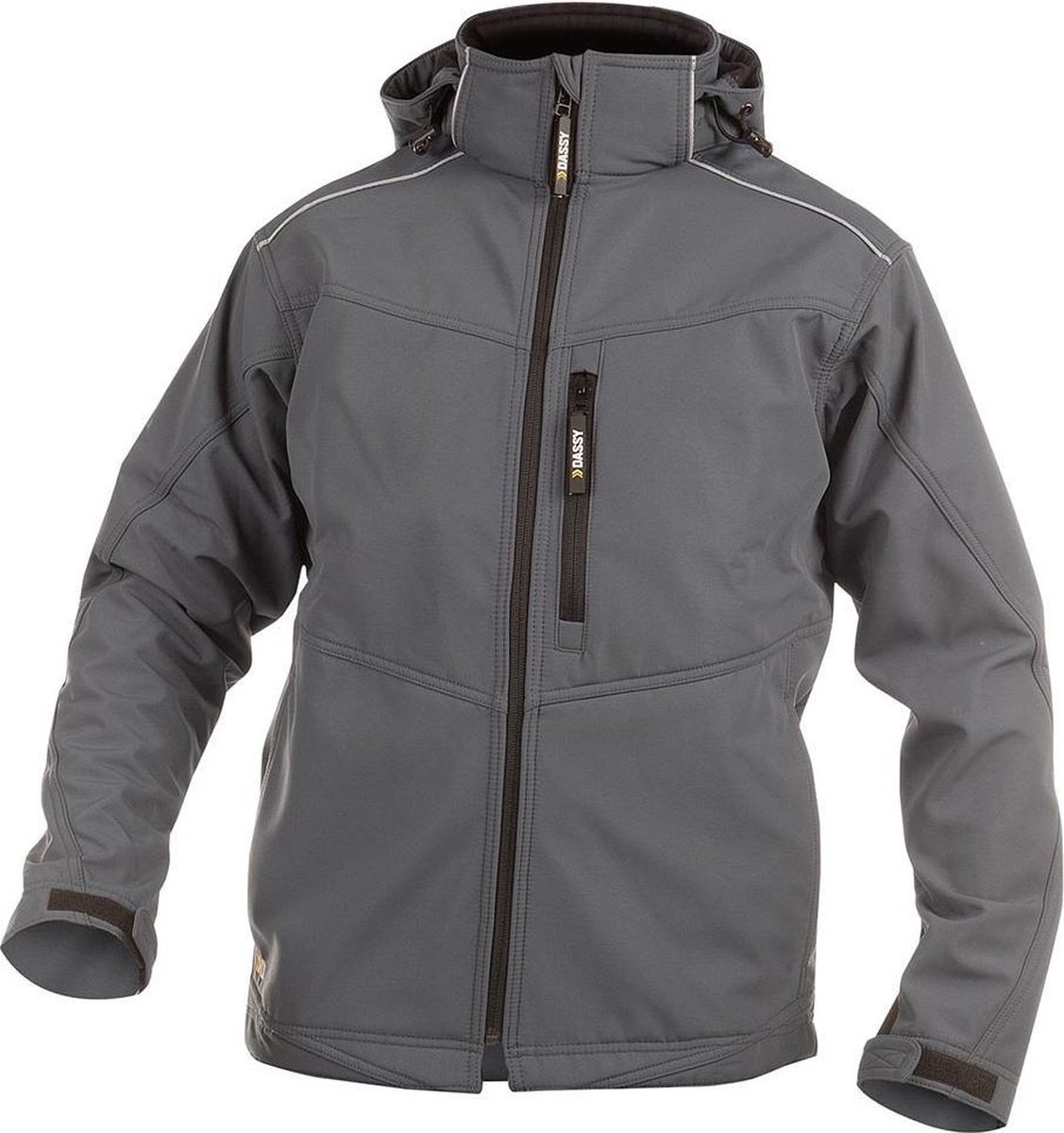DASSY Tavira Softshell Werkjas Grijs | bol.com