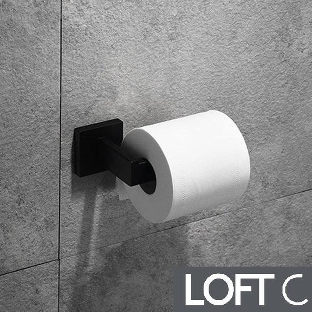 Loft C – Wc Rol Houder -Toiletrolhouder – Industrieel – Hangende Wc ...