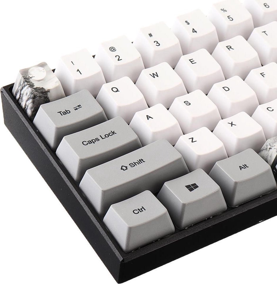 Keycaps - 72 Toetsen - Chinese Inkt Schilderij Keycap Set - Double Shot ...