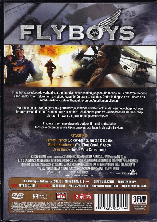 Flyboys (1DVD) (Dvd), Scott Hazell | Dvd's | bol