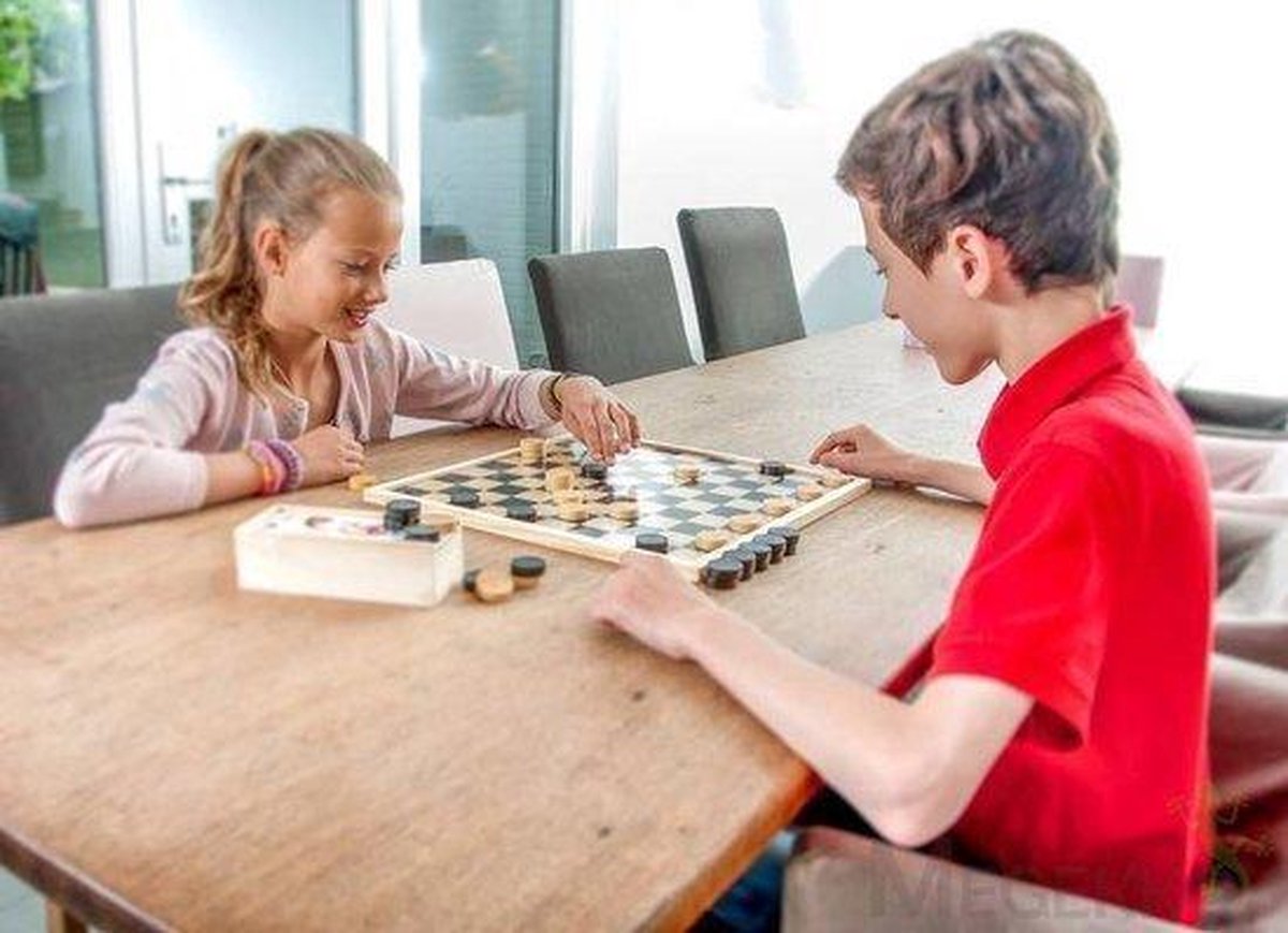 Dambord - Met Damstenen | Games | bol.com