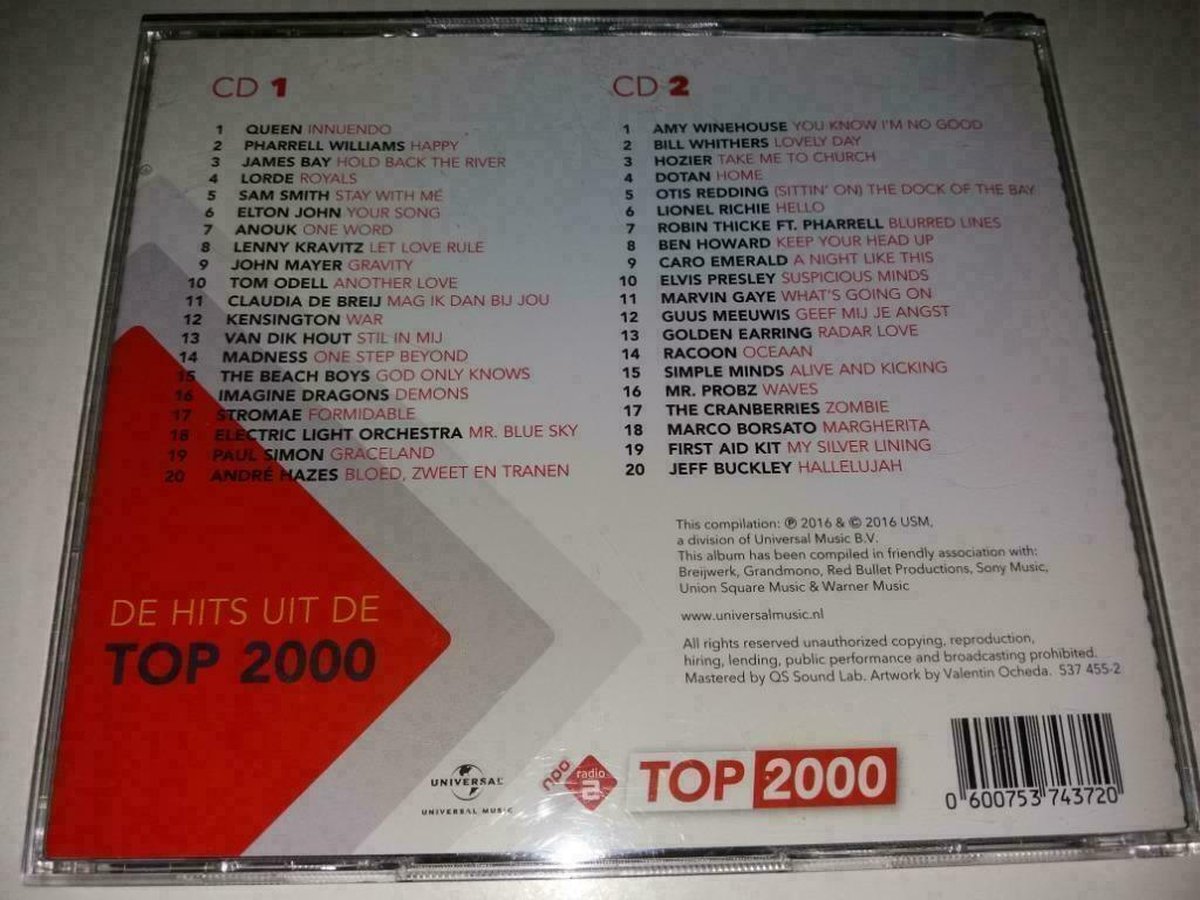 Various - Best of Top 2000, Various | CD (album) | Muziek | bol.com