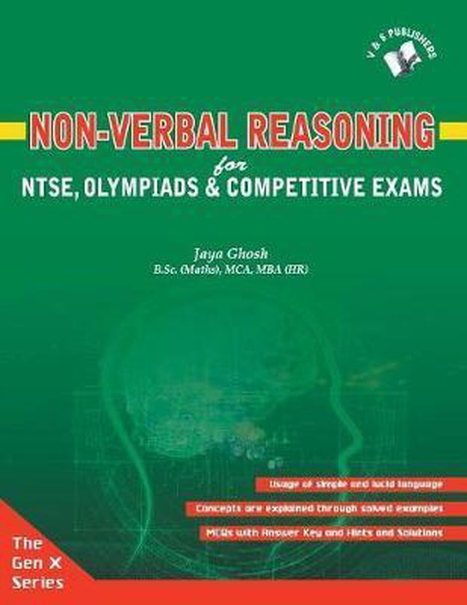 Non Verbal Reasoning 9789350578902 Jaya Ghosh Boeken Bol non-verbal-reasoning-9789350578902-jaya-ghosh-boeken-bol