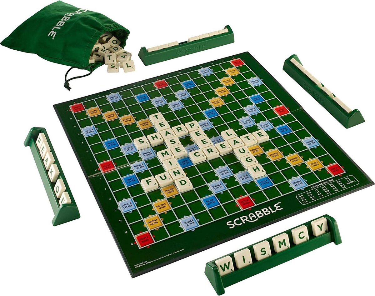 Scrabble Original Board Game (Engelse Taalversie) | Games | bol