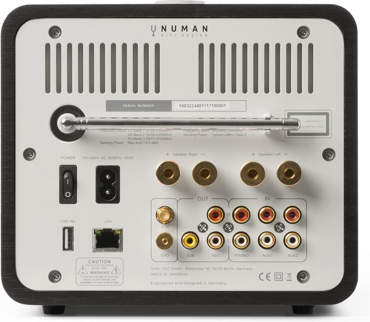 Numan Unison Retrospective Edition - all-in-one receiver met versterker ...