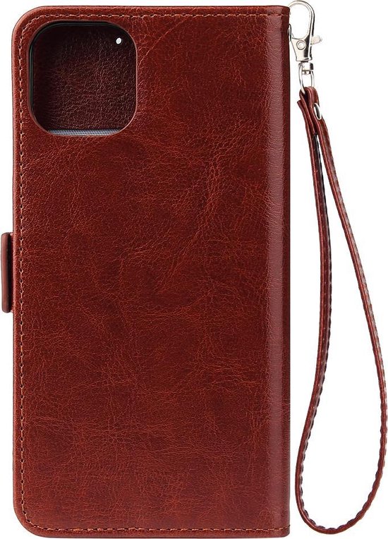 Luxe Bookcase voor Apple iPhone 11 | Hoogwaardig PU Leren Hoesje ...