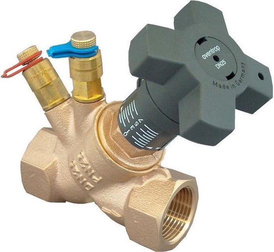 Oventrop Inregelafsluiter CPL 3/4 DN20 PN25 Kvs = 571 m3/h binnendraad ...