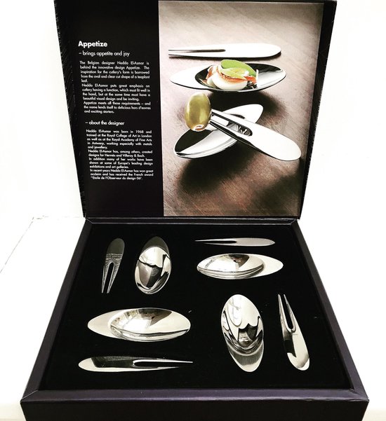 Gense - Amuse - CADEAU tip - Appetizer - Voorgerecht - Set 8 delig - 4x ...