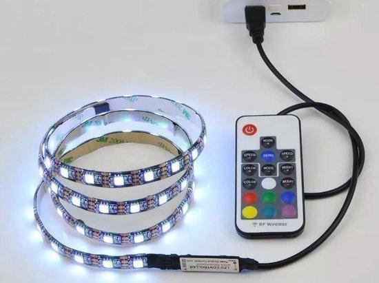 TV LED Strip Set USB - 5 Meter - Met Afstandbediening | bol
