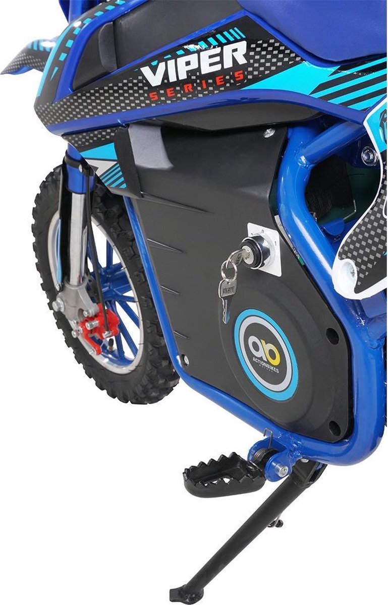 Mini Motorcross Viper 36V 1000W Blauw - Elektrische Motorfiest voor ...