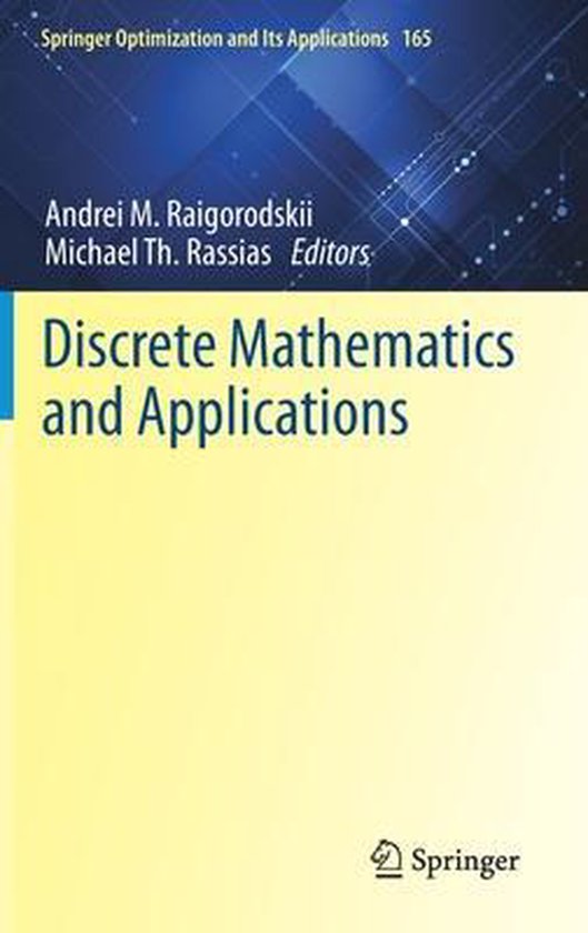 Discrete Mathematics and Applications | 9783030558567 | Boeken | bol.com