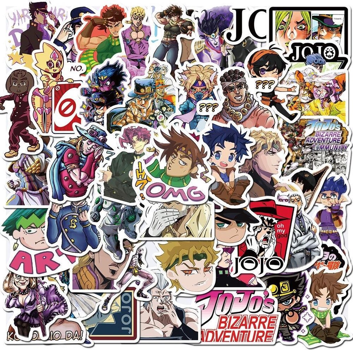 Jojo bizarre adventure stickers – 50 stuks - Jojo Bizarre Adventure ...