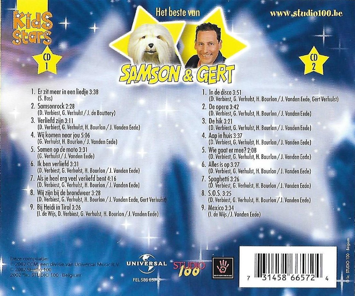Het Beste Van, Samson & Gert | CD (album) | Muziek | bol.com