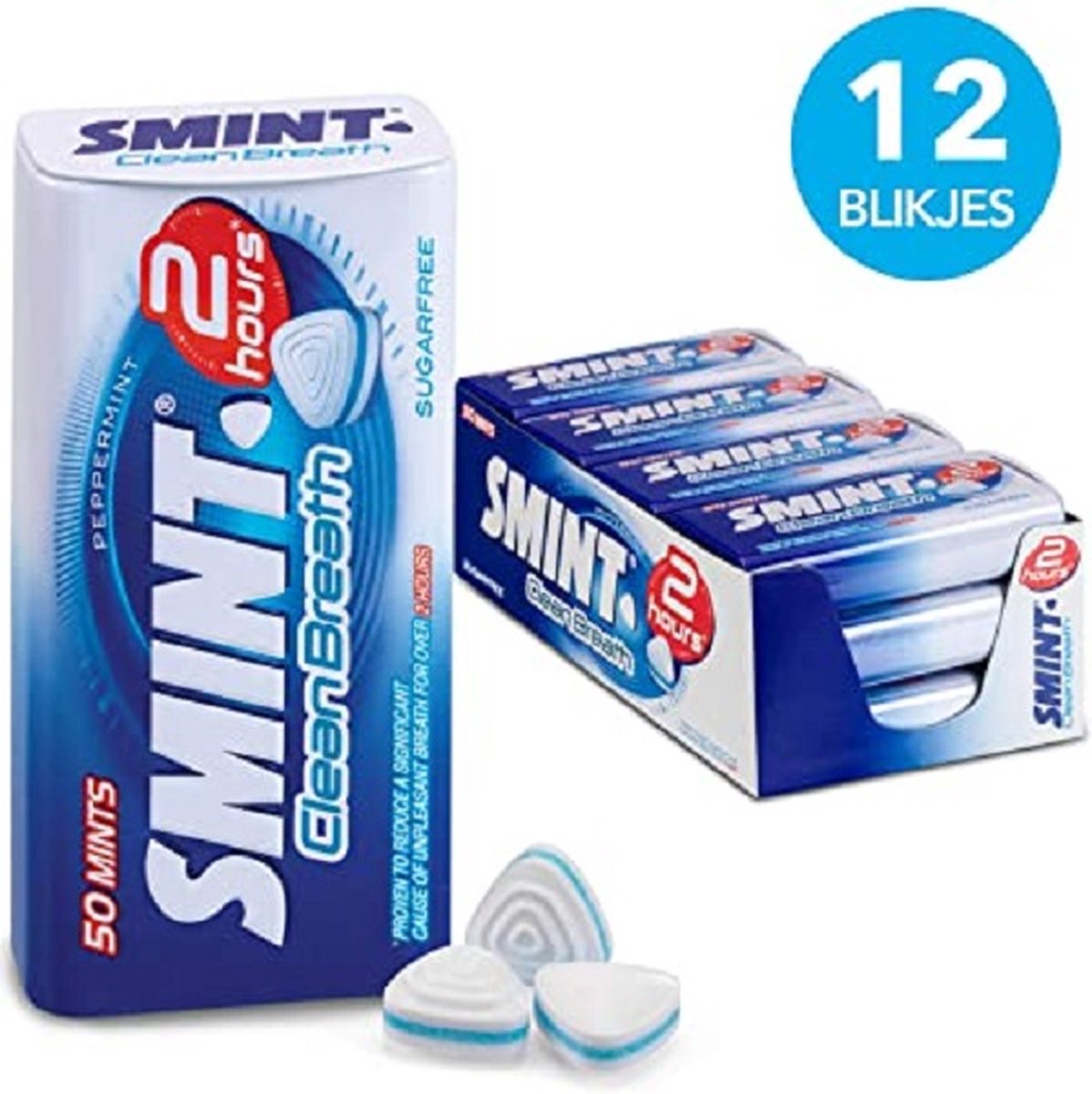 Smint Clean Breath Peppermint Pepermunt Snoep - Verfrissing ...