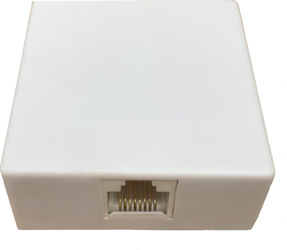 WANDCONTACTDOOS UTP, 8-polig modulair RJ45 - opbouw ...