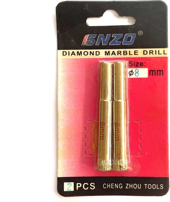 SNZO Diamantboor - Tegelboor - Glasboor - Boorset - Diamantboren set ...