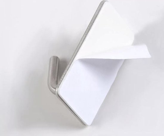 RVS Wandhaak (12-stuks) - Zelfklevende Handdoek Haakjes - Multi ...