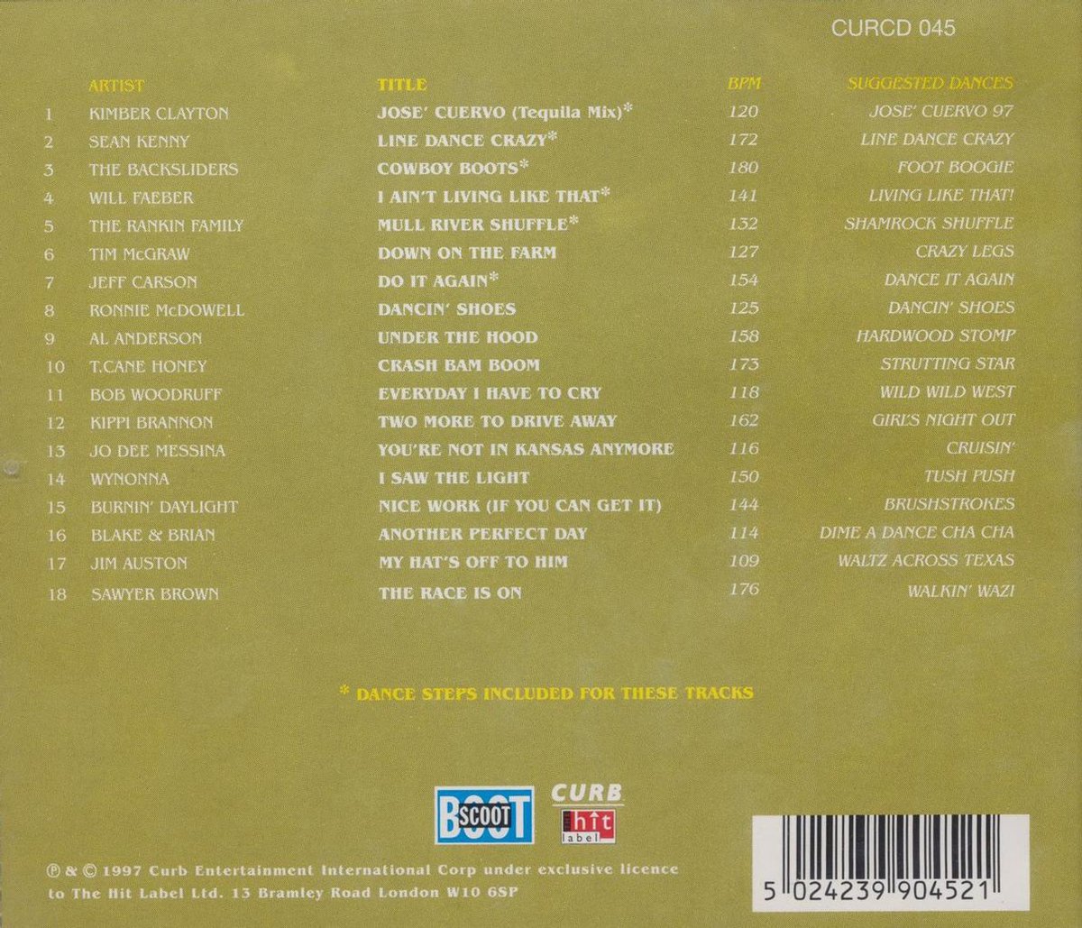 LINE DANCE FEVER 4, various artists | CD (album) | Muziek | bol