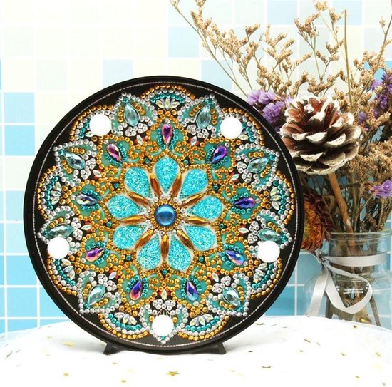 Diamond Painting LED lamp - Mandala - ZXD060 pakket volledig ...