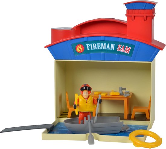 FIREMAN SAM - CARRY CASE RESCUE CENTRE | bol