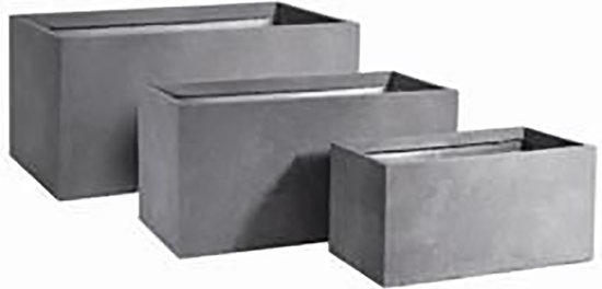 Clayfibre Bigular AuthGrey S3 L60/100 W30/45 H30/45cm | bol