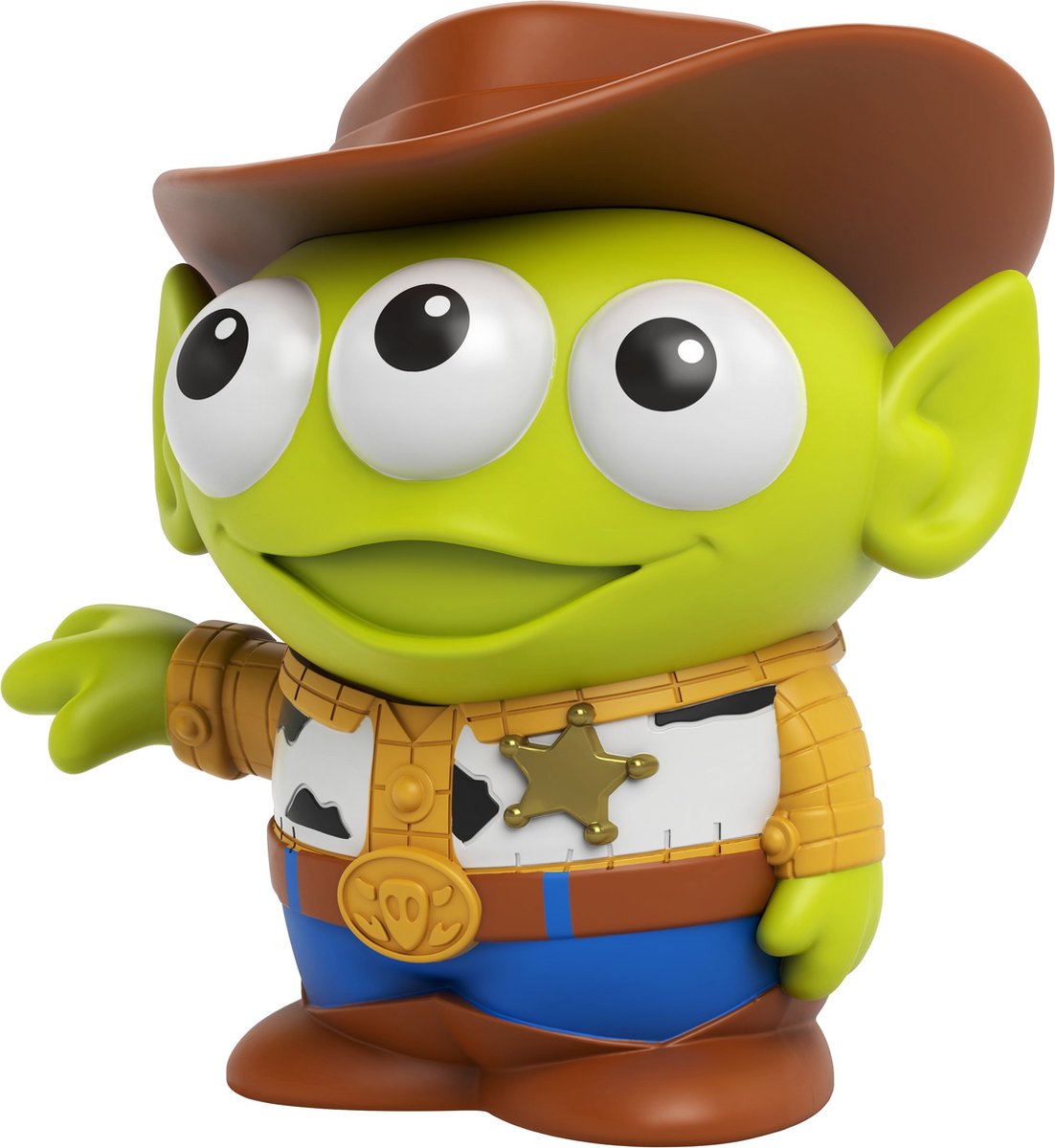 Mattel Disney Pixar Remix Toy Story 3" Alien #06 WOODY actiefiguur | bol
