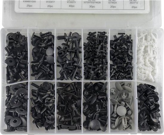 JBM Tools | Bekleding clips assortiment Volvo | 350 Stuks | bol.com