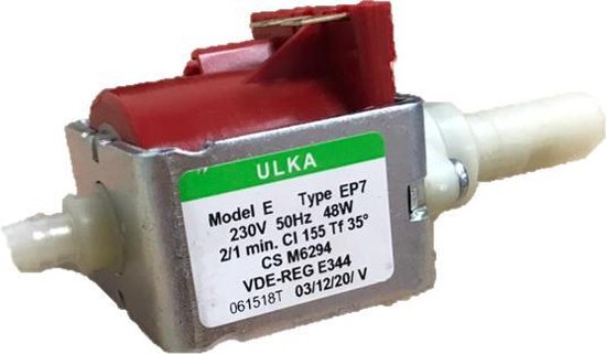 PUMP ULKA | 48W EP7 230V/50 CEME | Waterpomp| Koffiemachines | bol