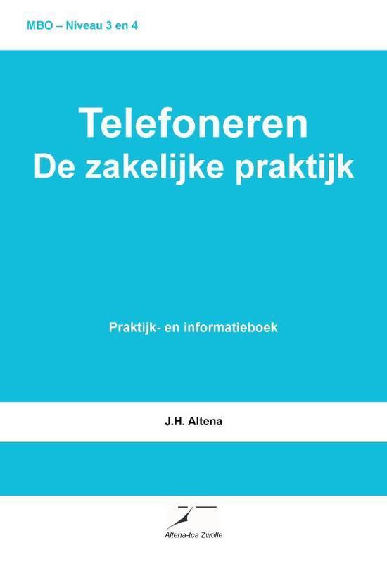 Telefoneren | 9789082678321 | J.H. Altena | Boeken | bol.com