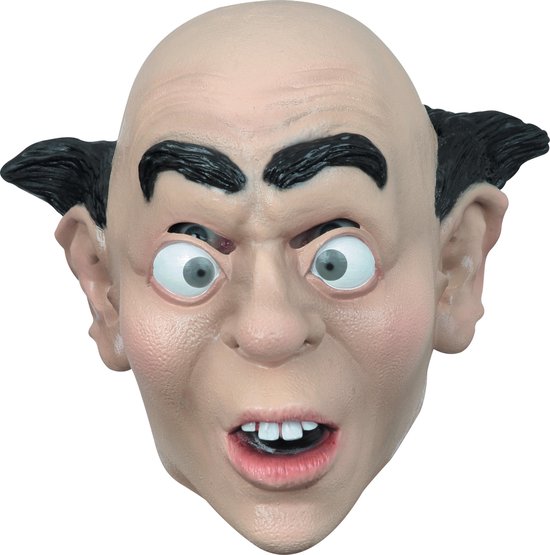 Partychimp Verstrooide Professor Volledig Hoofd Masker Halloween voor ...