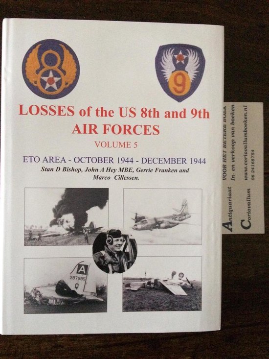 Losses of the us 8th and 9th Air Forces - ETO Area - October 1944 ...