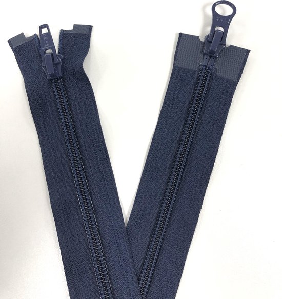 YKK rits dubbel deelbaar spiraal rits 70 cm lang Donkerblauw | bol.com