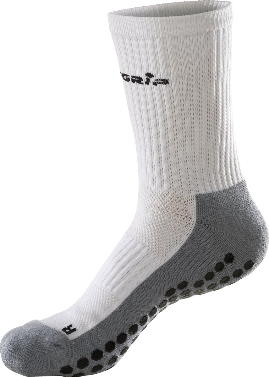 OPTIGRIP GRIPSOKKEN WIT MAAT 38-42 ANTI-BLAREN ANTI-SLIP Tennis-Padel ...