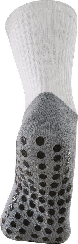 OPTIGRIP GRIPSOKKEN WIT MAAT 38-42 ANTI-BLAREN ANTI-SLIP Tennis-Padel ...