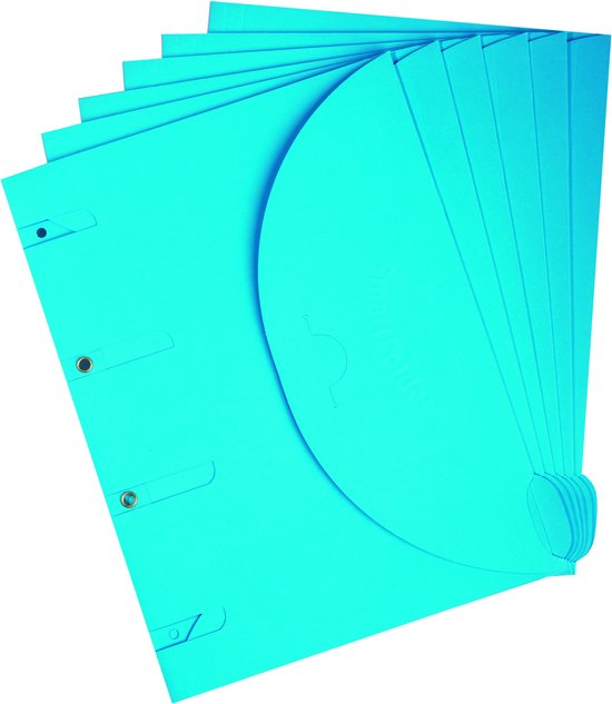 Smartfolder tarifold a4 blauw | 10 stuks | bol