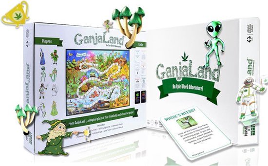 GanjaLand An Epic Weed Adventure! Party Game | Games | bol