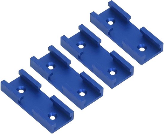 Track Cross Chute 4 STUKS - T Slot Track Connectors - Mitre Track Jig ...